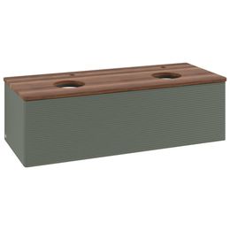 Villeroy & Boch Villeroy & Boch Waschtischunterschrank Antao L35_5 1200x360x500mm mit Beleuchtung mit Struktur FK/AP L35152HL