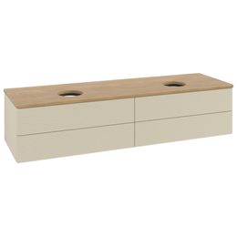 Villeroy & Boch Villeroy & Boch Waschtischunterschrank Antao K28_1 1600x360x500mm mit Struktur FK/AP: HJ/1 K28111HJ