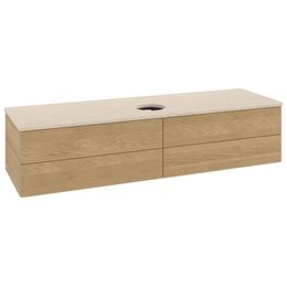Villeroy & Boch Villeroy & Boch Waschtischunterschrank Antao K25_1 1600x360x500mm mit Struktur FK/AP: HN/3 K25113HN