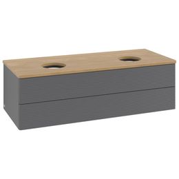 Villeroy & Boch Villeroy & Boch Waschtischunterschrank Antao K24_1 1200x360x500mm mit Struktur FK/AP: GK/1 K24111GK