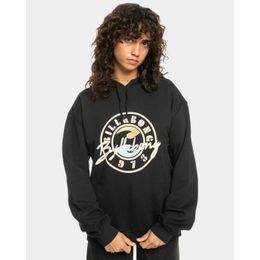 Hoodie Billabong "Del Mar", Damen, Gr. M, schwarz, Obermaterial: 80% Baumwolle, 20% Polyester., Sweatshirts Hoodie