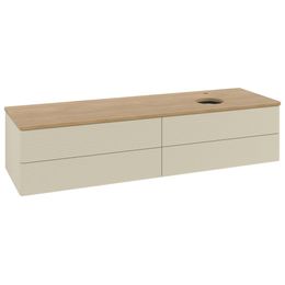 Villeroy & Boch Villeroy & Boch Waschtischunterschrank Antao L27_5 1600x360x500mm mit Beleuchtung mit Struktur FK/AP L27151HJ
