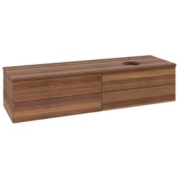 Villeroy & Boch Villeroy & Boch Waschtischunterschrank Antao L27_5 1600x360x500mm mit Beleuchtung FK/AP: HM/2 L27052HM