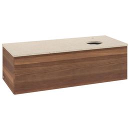 Villeroy & Boch Villeroy & Boch Waschtischunterschrank Antao L34_5 1200x360x500mm mit Beleuchtung mit Struktur FK/AP L34153HM