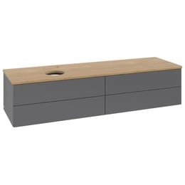 Villeroy & Boch Villeroy & Boch Waschtischunterschrank Antao L26_5 1600x360x500mm mit Beleuchtung FK/AP: GK/1 L26051GK