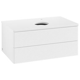 Villeroy & Boch Villeroy & Boch Waschtischunterschrank Antao K19_5 800x360x500mm mit Struktur FK/AP: MT/0 K19150MT