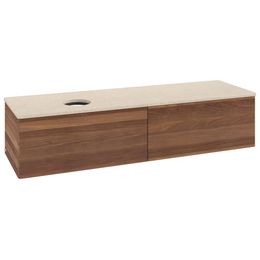 Villeroy & Boch Villeroy & Boch Waschtischunterschrank Antao K37_1 1600x360x500mm mit Struktur FK/AP: HM/3 K37113HM