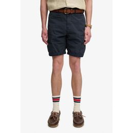 Cargoshorts Superdry "RIPSTOP LIGHT CARGO SHORT", Herren, Gr. 30, N-Gr, blau (eclipse navy), Web, Obermaterial: 100% Baumwolle, unifarben, relaxed fit knielang, Hosen, Relaxed Fit, knielange Schnittform, mit Rei&szlig;verschluss