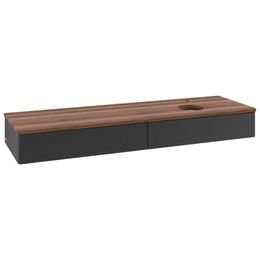 Villeroy & Boch Villeroy & Boch Waschtischunterschrank Antao L16_5 1600x190x500mm mit Beleuchtung mit Struktur FK/AP L16152PD