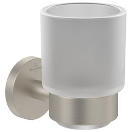 Villeroy & Boch Villeroy & Boch Glashalter Elements - Tender 74x100x96mm Brushed Nickel Matt TVA15101800064