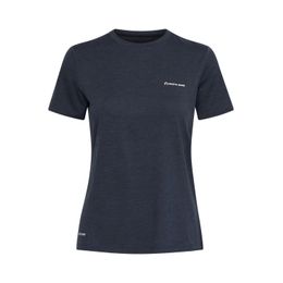 Kurzarmshirt North Bend "Kurzarmshirt NBAdriana W", Damen, Gr. 36, schwarz (moonless night), Obermaterial: 90% Polyester PES. 10% Elasthan EL., Shirts