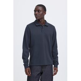 Sweatshirt Blend "BHBRODY POLO SWEATSHIRT", Herren, Gr. L, grau (salute), Sweatware, Obermaterial: 60% Baumwolle, 40% Polyester, unifarben, regular fit, Rippb&uuml;ndchen, Sweatshirts Sweatshirt, mit Baumwollmischung aus Baumwolle und Polyester, Regular Fit