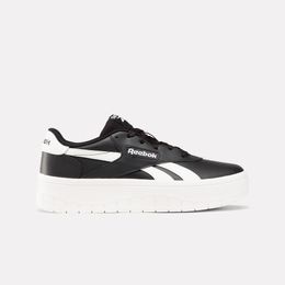 Sneaker Reebok CLASSIC "REEBOK COURT ADVANCE SURGE", Damen, Gr. 36, schwarz-wei&szlig; (schwarz, wei&szlig;, schwarz), Synthetik, Schuhe Sneaker