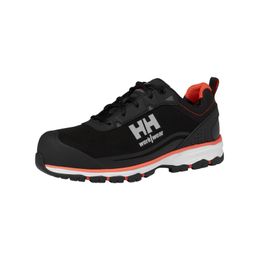 Sicherheitsschuh Helly Hansen "Chelsea Evo 2 Low" Gr. 43, schwarz (schwarz, orange), 43, Obermaterial: 100% Synthetik synthetic., Schuhe