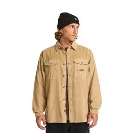 Langarmhemd Billabong "Bong Days", Herren, Gr. L, US-Gr&ouml;&szlig;en, khaki, Obermaterial: 100% Baumwolle., Hemden
