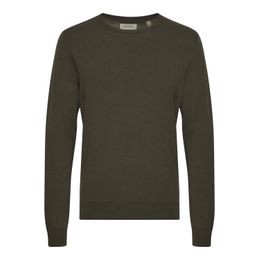 Strickfleece-Pullover Blend "Strickpullover BHPullover", Herren, Gr. XXL, gr&uuml;n (forest night), Obermaterial: 78% Viskose CV. 22% Polyester PES., Pullover