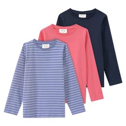 Topolino 3 M&auml;dchen Langarmshirts im Set