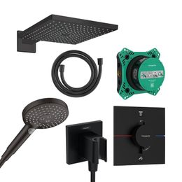 Hansgrohe ShowerSelect Comfort E Unterputz-Duschsystem mit Thermostat, 15572670#Set1,