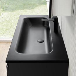 rivea Dia ultraflacher M&ouml;belwaschtisch B: 121 H: 14,2 T: 51,5 cm, BR0051BM,
