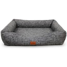 Petliving orthop&auml;disches Hundebett Cleo schwarz/ wei&szlig; XL