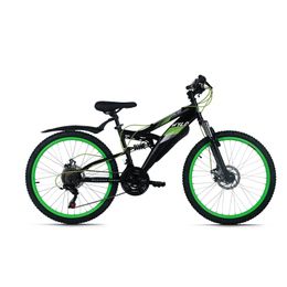 WYLD WYLD Mountainbike Fully 24'' Bliss schwarz 18 G&auml;nge RH 38 cm