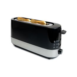 KORONA Langschlitz-Toaster 23 cm mit Br&ouml;tchenaufsatz und