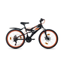 WYLD WYLD Mountainbike Fully 24'' Bliss schwarz 18 G&auml;nge RH 38 cm