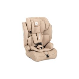 Lorelli Kindersitz i-Size Adventure (76-150 cm) Kopfst&uuml;tze verstellbar bis 36 kg beige braun