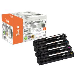 Peach HP 219 A 4 Toner (bk, c/m/y) ersetzt HP No. 219A, W2190A, W2191A, W2192A, W2193A f&uuml;r z.B. HP Color LaserJet Pro 3202 dw (wiederaufbereitet)