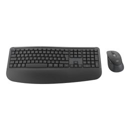 Logitech Signature Comfort Plus MK880, Graphite Maus-Tastatur-Set