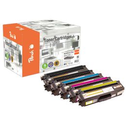 Peach B329 5 Toner XL (2*bk, c/m/y) ersetzt Brother TN-329 f&uuml;r z.B. Brother DCPL 8450 CDW, Brother HLL 8350 CDW, Brother HLL 8350 CDWT (wiederaufbereitet)