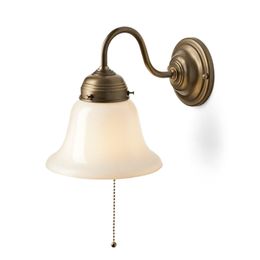 Berliner Messinglampen Wandleuchte Messing klein