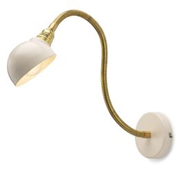 STILETTO DESIGN VERTReiB Wandleuchte flexibel Messing