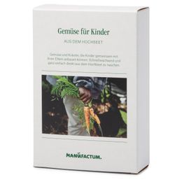 Manufactum Saatgut Gem&uuml;se anbauen im Hochbeet &ndash; mit Kindern