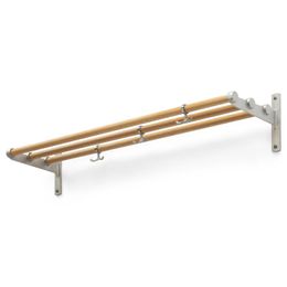 Essem Design Garderobe Schwedische Staatsbahn Eiche/Aluminium