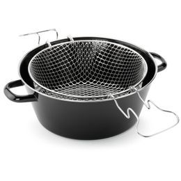 Riess Frittiertopf Emaille