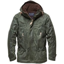 Manifattura Ceccarelli Herren-Baumwolljacke gewachst