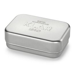Klar Seifen Seifendose Aluminium