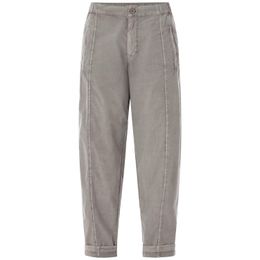 ECOALF Damen-Stoffhose S Hellgrau
