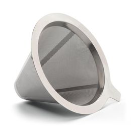 Trendglas Jena Edelstahl-Permanentfilter f&uuml;r Kaffeebereiter mit Dauerfilter Borosilikatglas