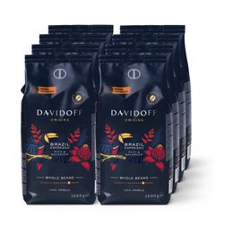Tchibo - Davidoff Caf&eacute; Origins Brazil - 8 x 1 kg Ganze Bohne - Intensit&auml;t: 8/12