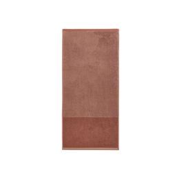 Tchibo - 2 hochwertige Jacquard-Handt&uuml;cher - rostrot