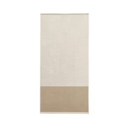 Tchibo - Hochwertiges Jacquard Badetuch - creme