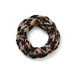 Tchibo - Bedruckter Fleece-Loop - schwarz