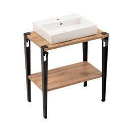 Tchibo - WS Waschtisch &raquo;Tonder&laquo; - 71x45x86,1cm - schwarz -