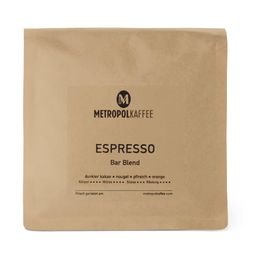 Metropol Kaffee - Espresso - 500 g Ganze Bohne - Intensit&auml;t: 4/6