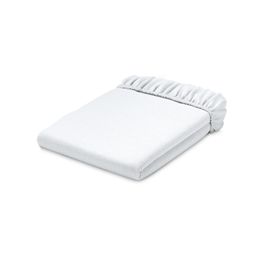 Tchibo - Premium-Edelflanell-Spannbettlaken - hellgrau