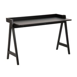 Tchibo - Schreibtisch - 126,5x51,5x80cm - schwarz - Holz / Gummi / Eichenholz