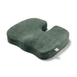 Tchibo - Memory-Foam-Sitzkissen - dunkelgr&uuml;n