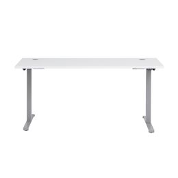 Tchibo - Elektrisch h&ouml;henverstellbarer Schreibtisch &raquo;Office 1600&laquo; - 160x75x70,5cm - grau -